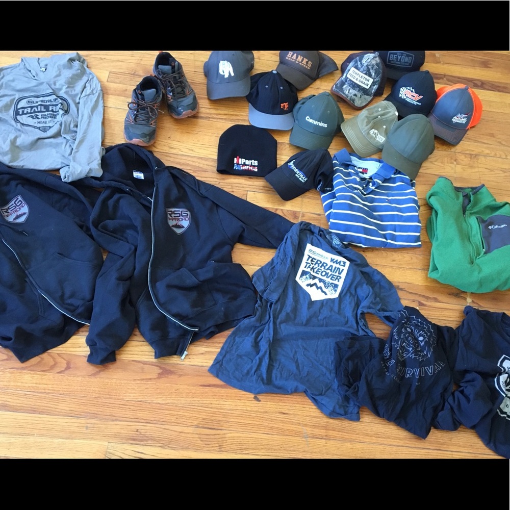 Large Collection Of Mens Apparel - Gem